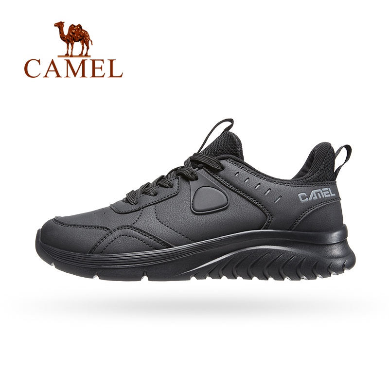 CAMEL Men's Shock-Absorbing Waterproof Sports Running Shoes | Shopee ...