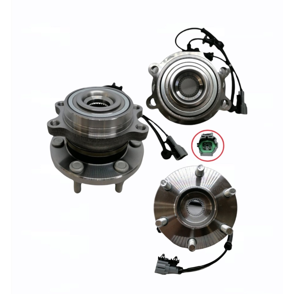 WHEEL HUB ASSEMBLY for NISSAN NAVARA D40 4WD 08-10 W/ABS Replacement ...