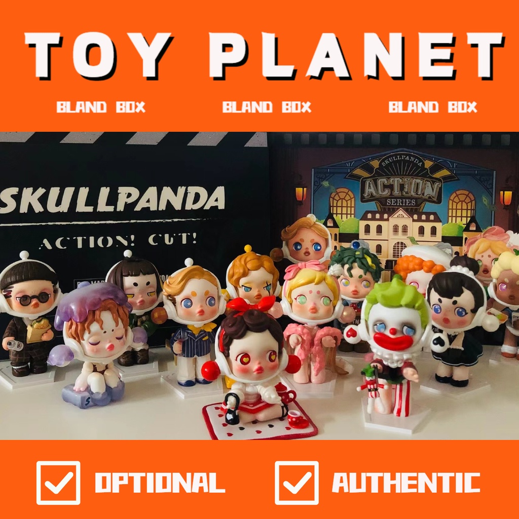 [TOY PLANET] POP MART Popmart ART TOY Skullpanda Life is like a drama ...