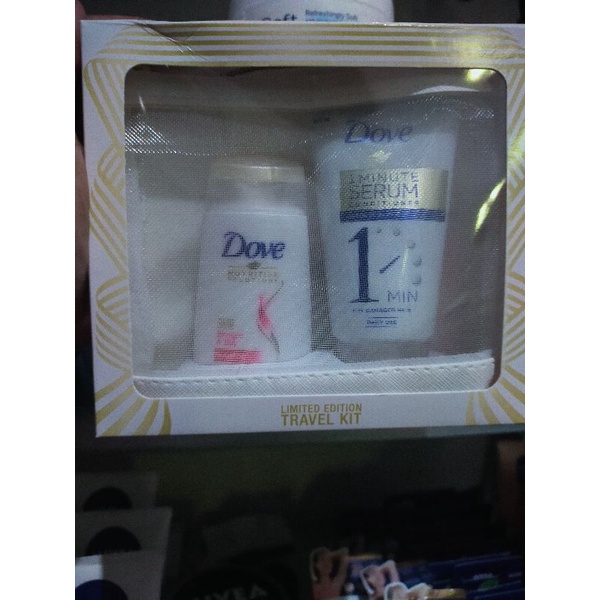 Dove Shampoo & Conditioner Travel Kit with Free Pouch | Shopee Philippines