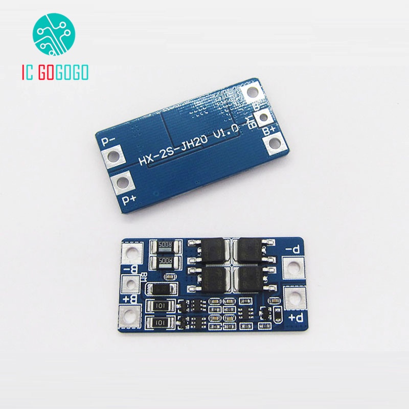 2S 10A Balance Function 7.4V 8.4V Li-ion 18650 Battery Protection Board ...