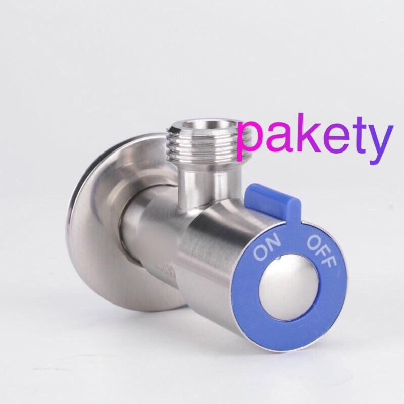 Stainless steel angle valve Hot and cold water angle valve Water heater ...