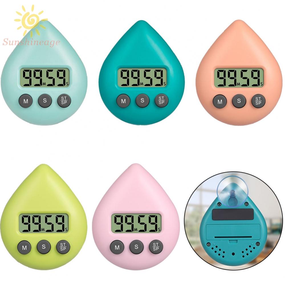 1x Digital Shower Timer New DIGITAL SHOWER TIMER Three Color Waterproof ...