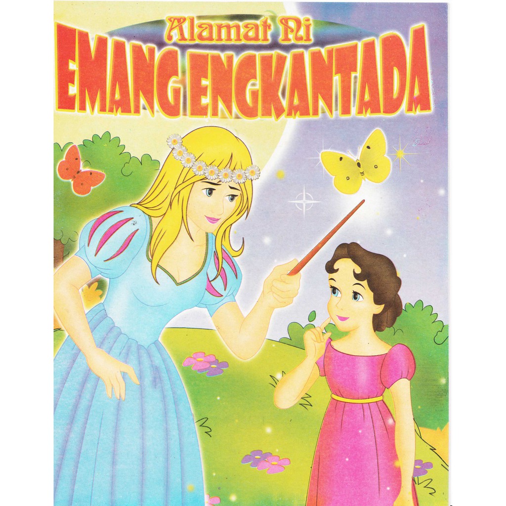 Story Book / Coloring Book English Tagalog ( Alamat ni Emang Engkantada ...