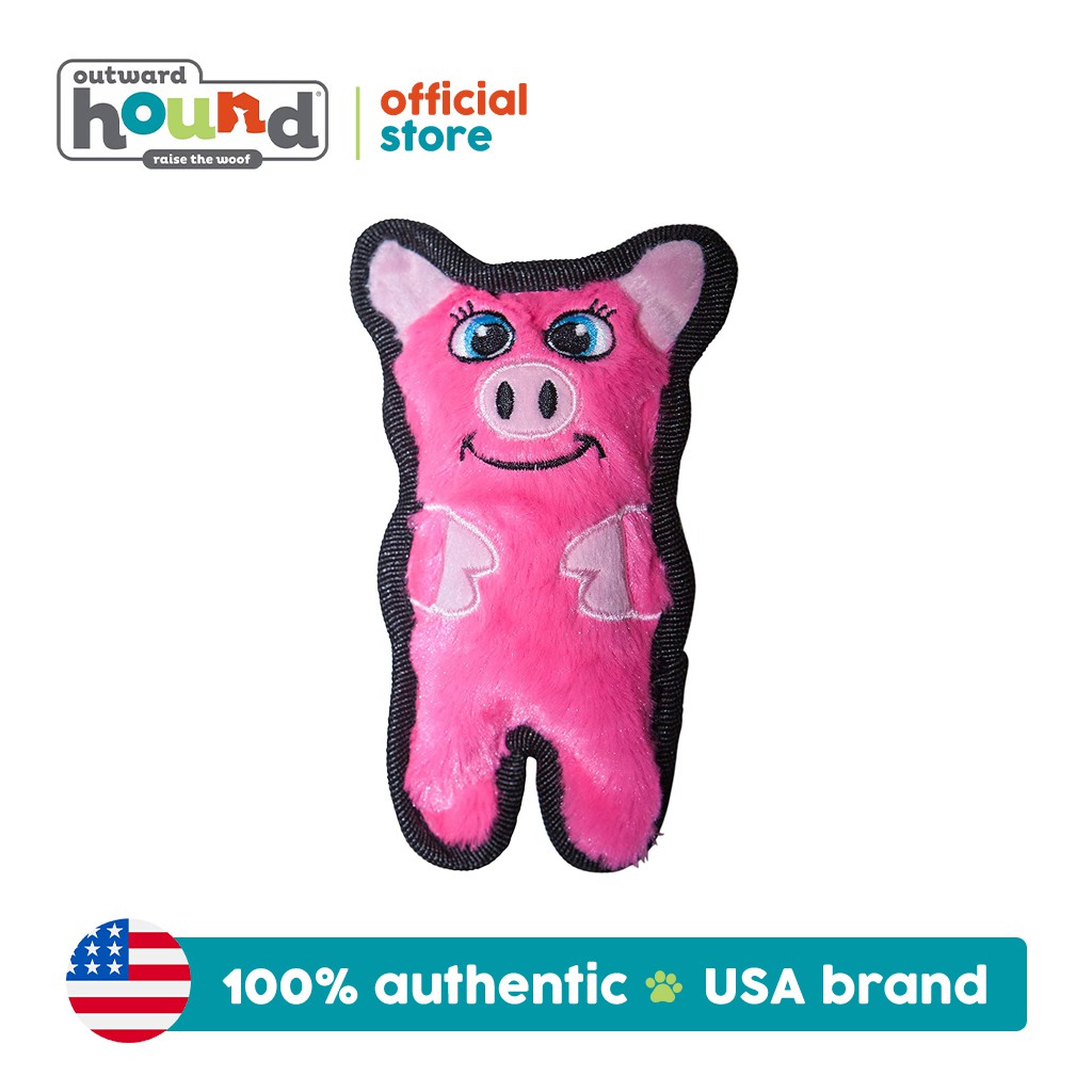 Outward Hound Dog Squeaker Toy - Invincibles Mini Pig | Shopee Philippines