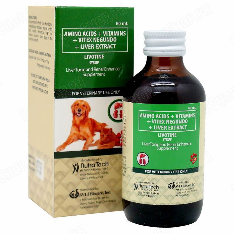 Livotine Syrup Liver Tonic And Renal Enhancer 60ML | Shopee Philippines