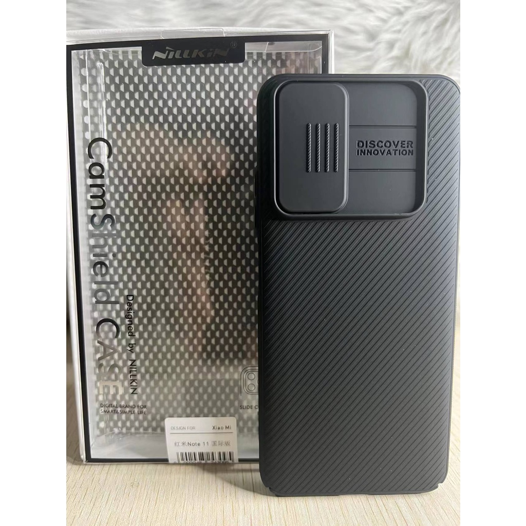 REDMI NOTE 11 PRO 5G / 11S / 11 4G Case NILLKIN CAMSHIELD Camera Slide ...