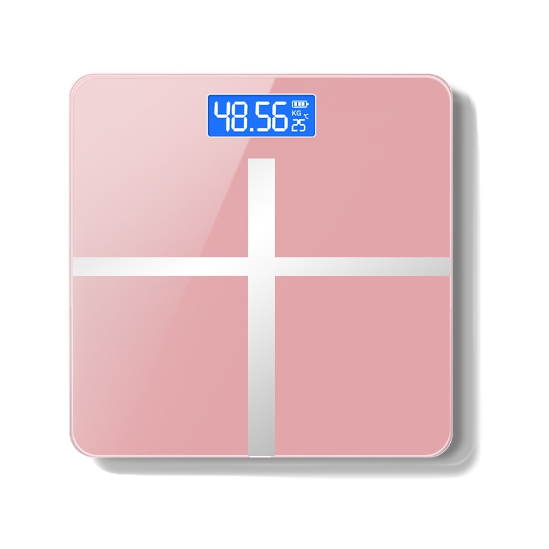 Weighing Scale Digital Lcd Electronic Scale Tempered Glass Bathroom