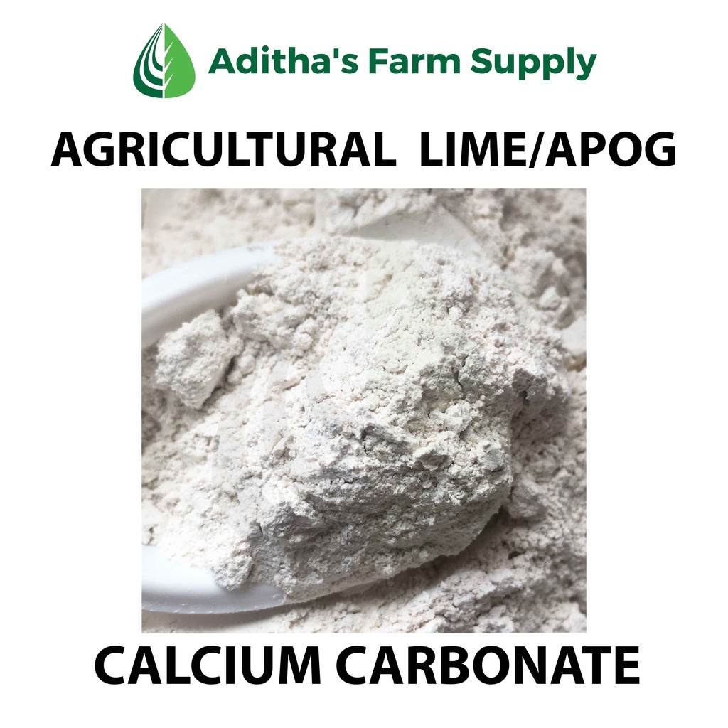 Agricultural Lime - Calcium Carbonate (AgriLime/Apog) 200g/1kg | Shopee ...
