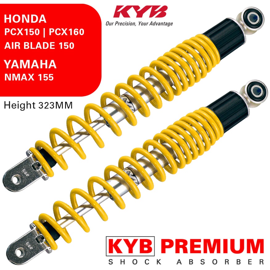 KYB Premium Shock Absorber PCX 150/160 - Airblade 150 - NMAX V2 - Aerox ...