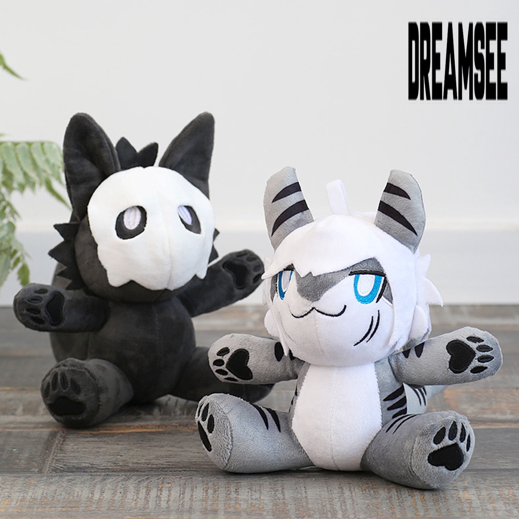 DS Cartoon Game Doll PP Cotton Filling Fluffy Cute Cat Shark Plushies ...