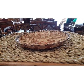 NITO PLATE NON DISPOSABLE/PARTY PLATE/NATIVE RATAN NITO PLATE | Shopee ...