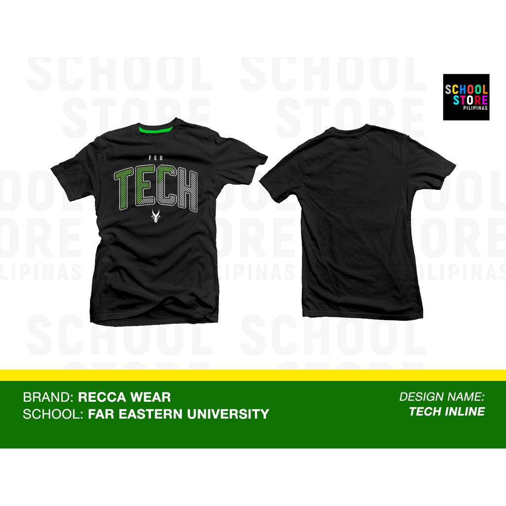 FEU TECH Inline - Far Eastern University Tamaraws - RECCA WEAR | Shopee ...