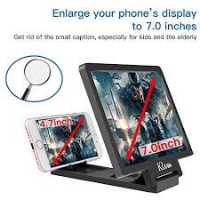 999 Screen Magnifier, 2019 Upgraded Cell Phone 3D HD Screen Enlarge ...