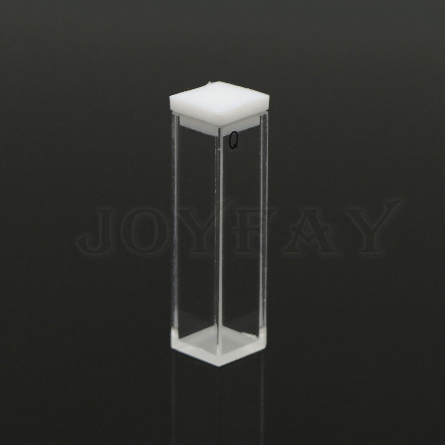 10 mm Fluorescence Quartz Cell Cuvette with PTFE Cover | Shopee Philippines