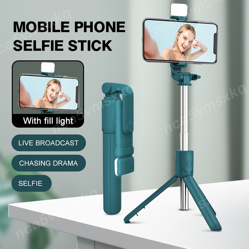4 In 1 Selfie Stick Portable Wireless Bluetooth Selfie Stick Tripod