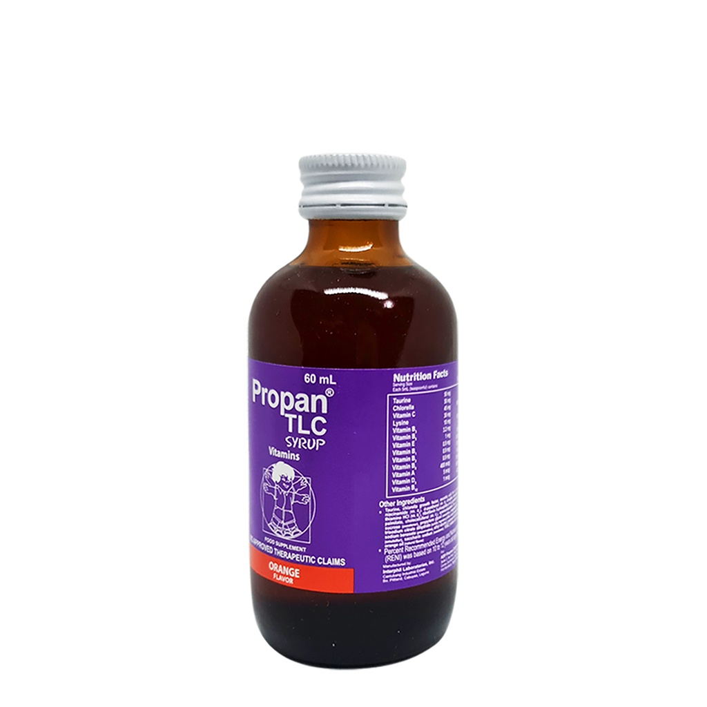 PROPAN TLC Kids Vitamin Syrup 60ml | Shopee Philippines