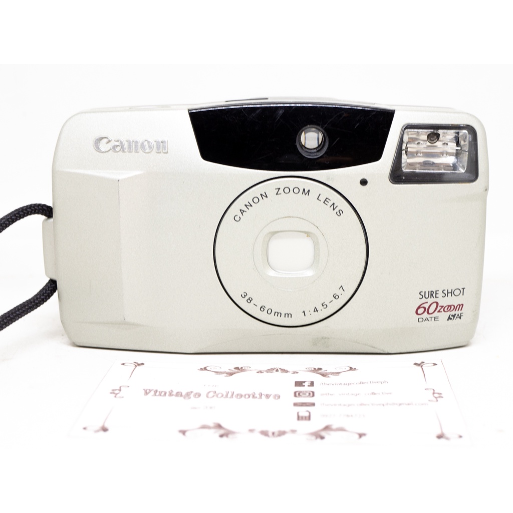 Canon Sureshot 60 Zoom Date 35mm compact film camera | Shopee Philippines