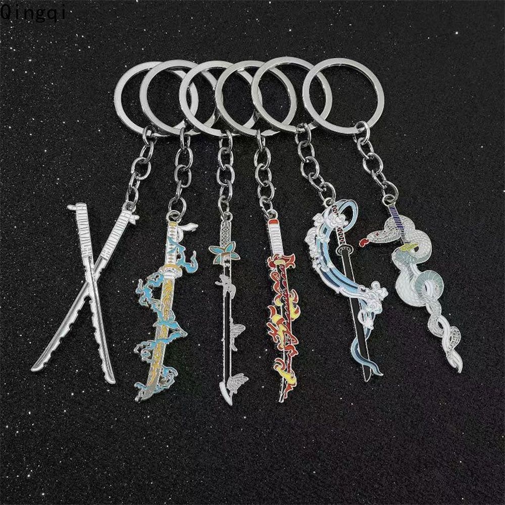 Anime Demon Slayer Keychain Kimetsu Yaiba Tomioka Giyuu Kochou Shinobu ...