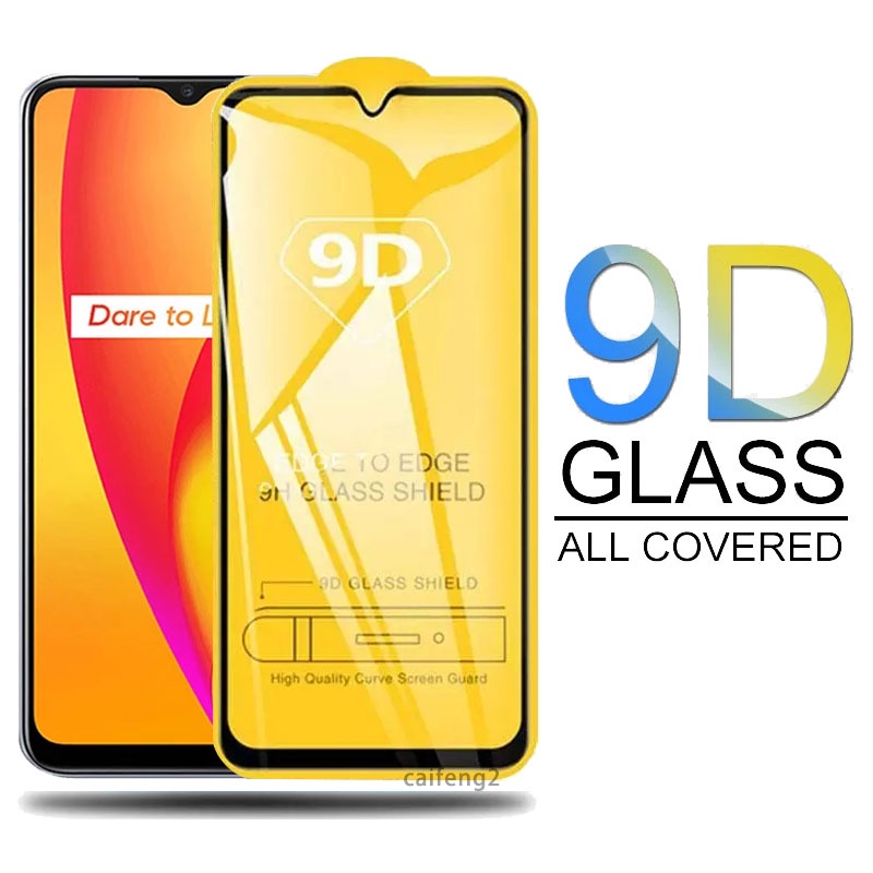 9D Full Cover Tempered Glass For Realme C75 C71 C63 C65s C67 C65 C61 C51 C53 C55 C33 C30s C30 ...