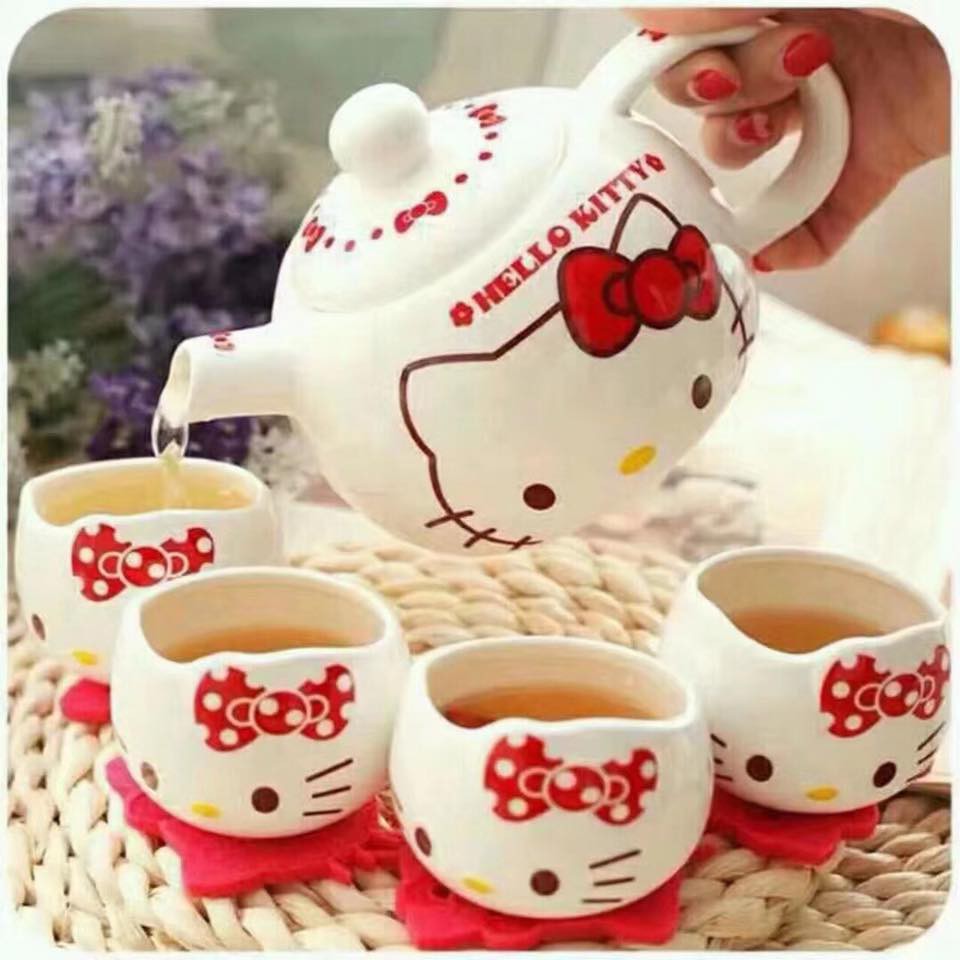 Hello Kitty Mini Tea Set | Shopee Philippines
