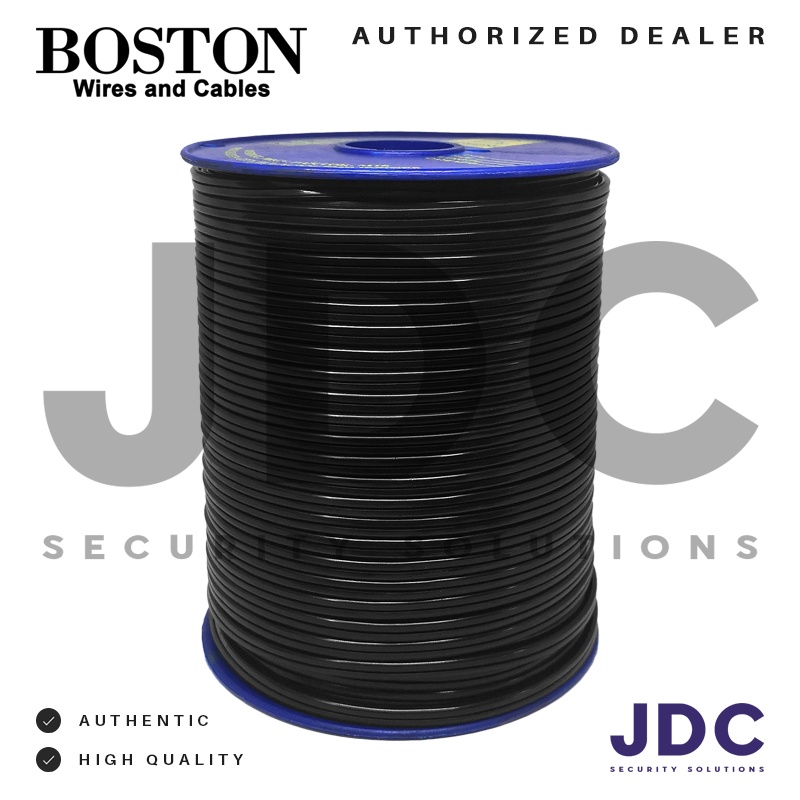 Boston Duplex Flat Cord Wire 16/2 (2 x 1.25mm²) 150 Meters | Shopee ...