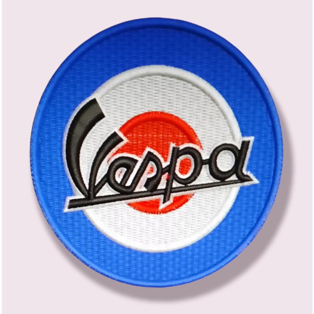 Embroidery/custom LOGO/ VESPA LOGO/PIAGGIO/Flag/SAFETY FIRST/IMI LOGO ...