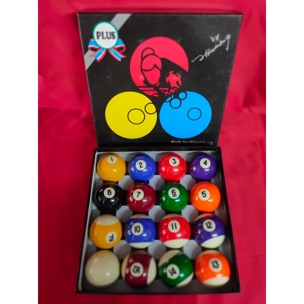 Hasinburg Billiard Ball Set / standard size for billiard table / bola ...