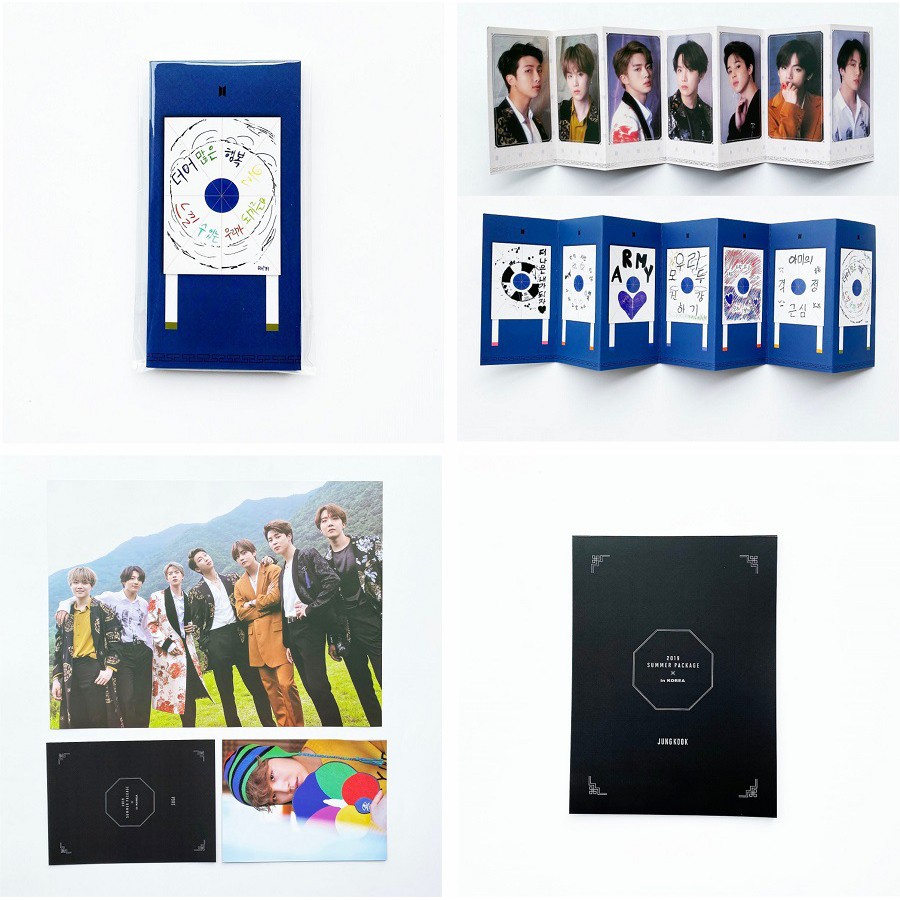 KPOP BTS Same Official Poster Summer Photo Album JK V JIMIN JIN J-HOPE ...