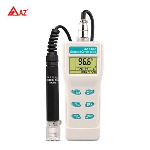 AZ Portable Digital Dissolved Oxygen Analyzer Meter Oxygen Density and ...