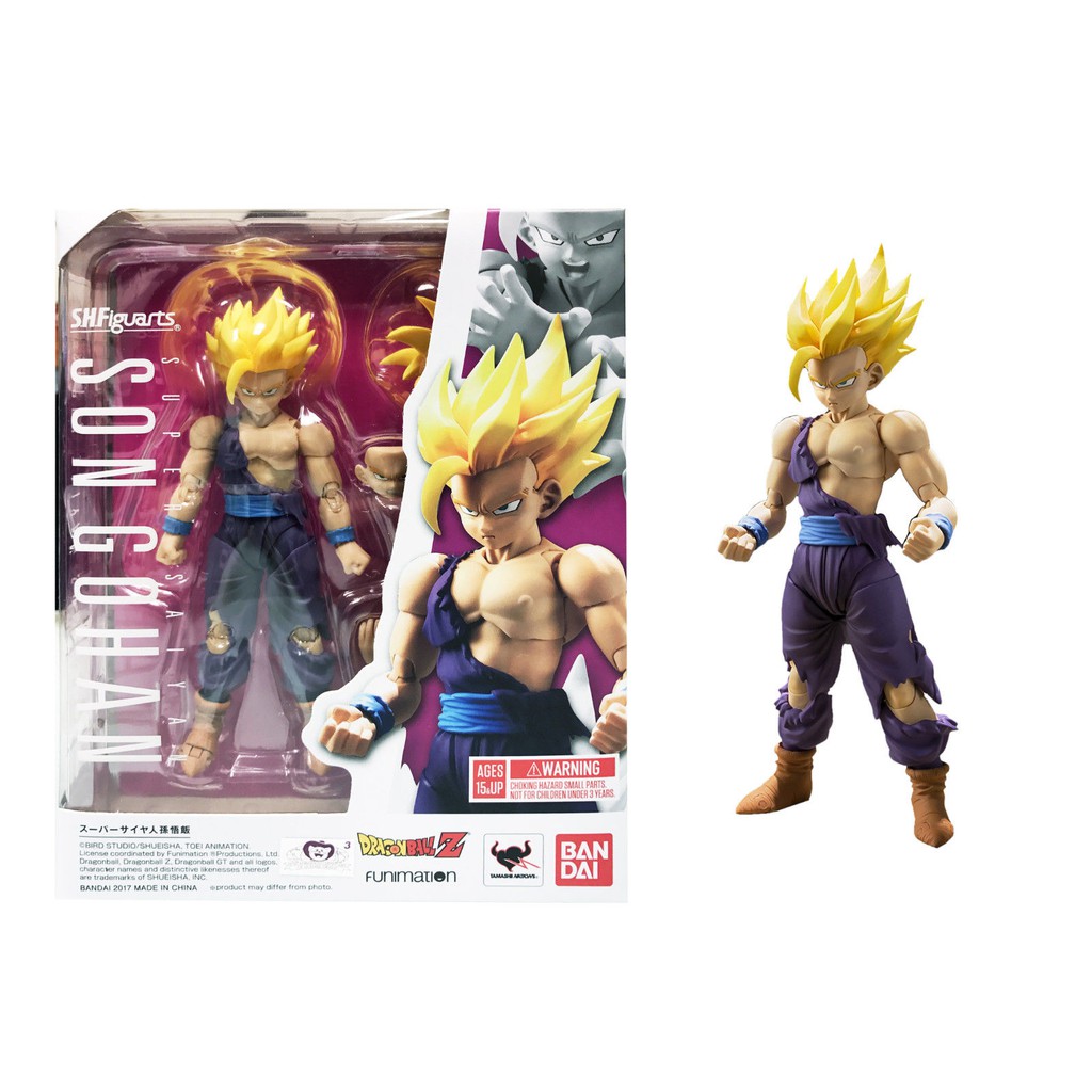 Bandai S.H. Figuarts Dragon Son Gohan SS2 (Battle Damage) | Shopee ...