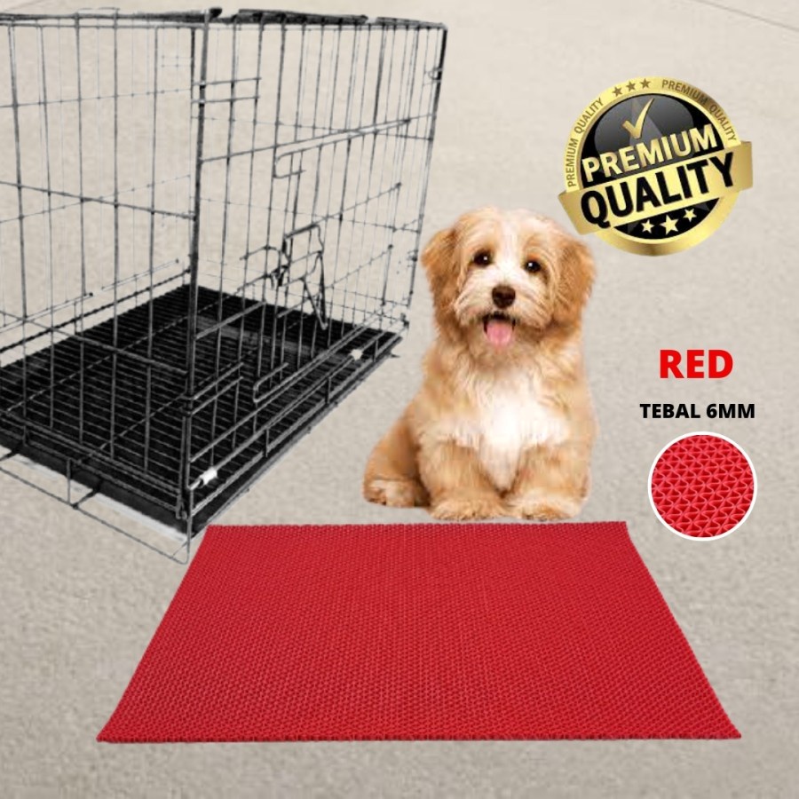 Cat/dog/tortoise Animal Cage Mat 40x60s Mat RED | Shopee Philippines