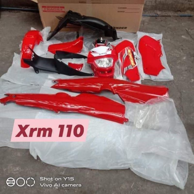FULLSET SET COVER/FAIRINGS HONDA XRM 110 🆓 TURNILYO ️🇮🇹🇮🇹 | Shopee ...