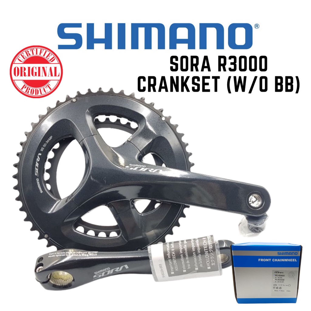 Crank Shimano Sora R3000 Crankset (W/O BB) | Shopee Philippines