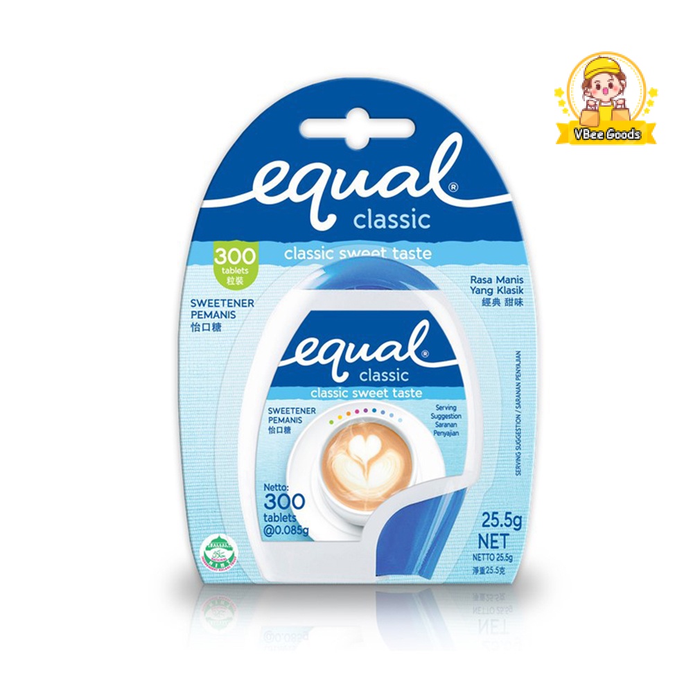 EQUAL TABLET 300's - Classic Sweet Taste | Shopee Philippines