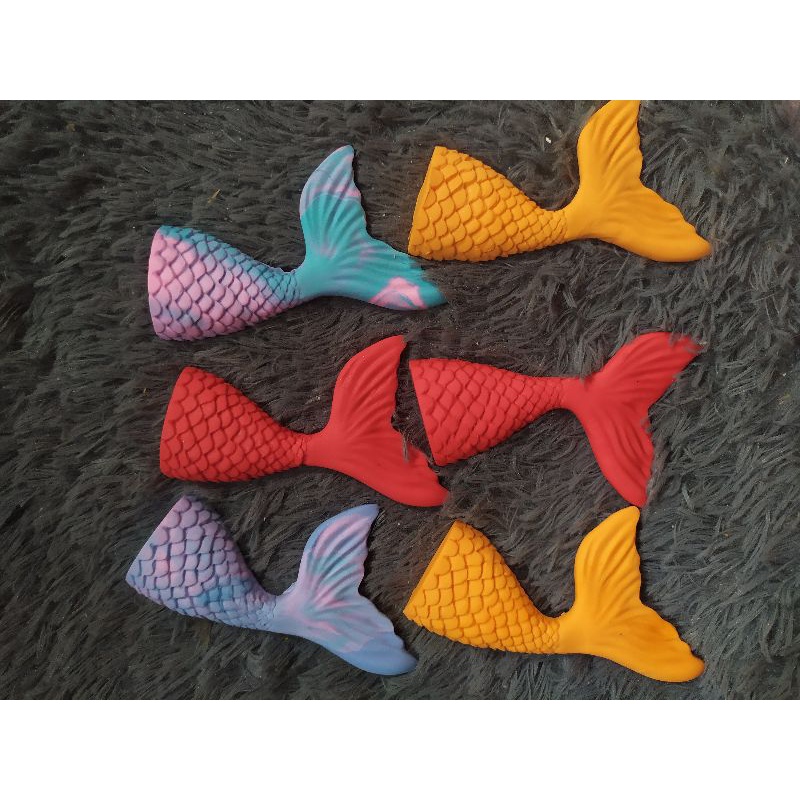 EDIBLE FLOWER TOPPERS (Mermaid Tail) 5pcs | Shopee Philippines