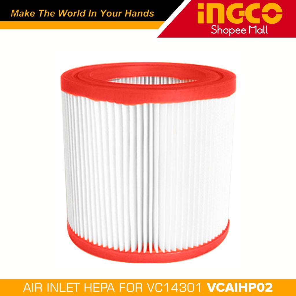 Ingco Air Inlet Hepa Filter VCAIHP02 for Vacuum VC14301 IHT | Shopee ...