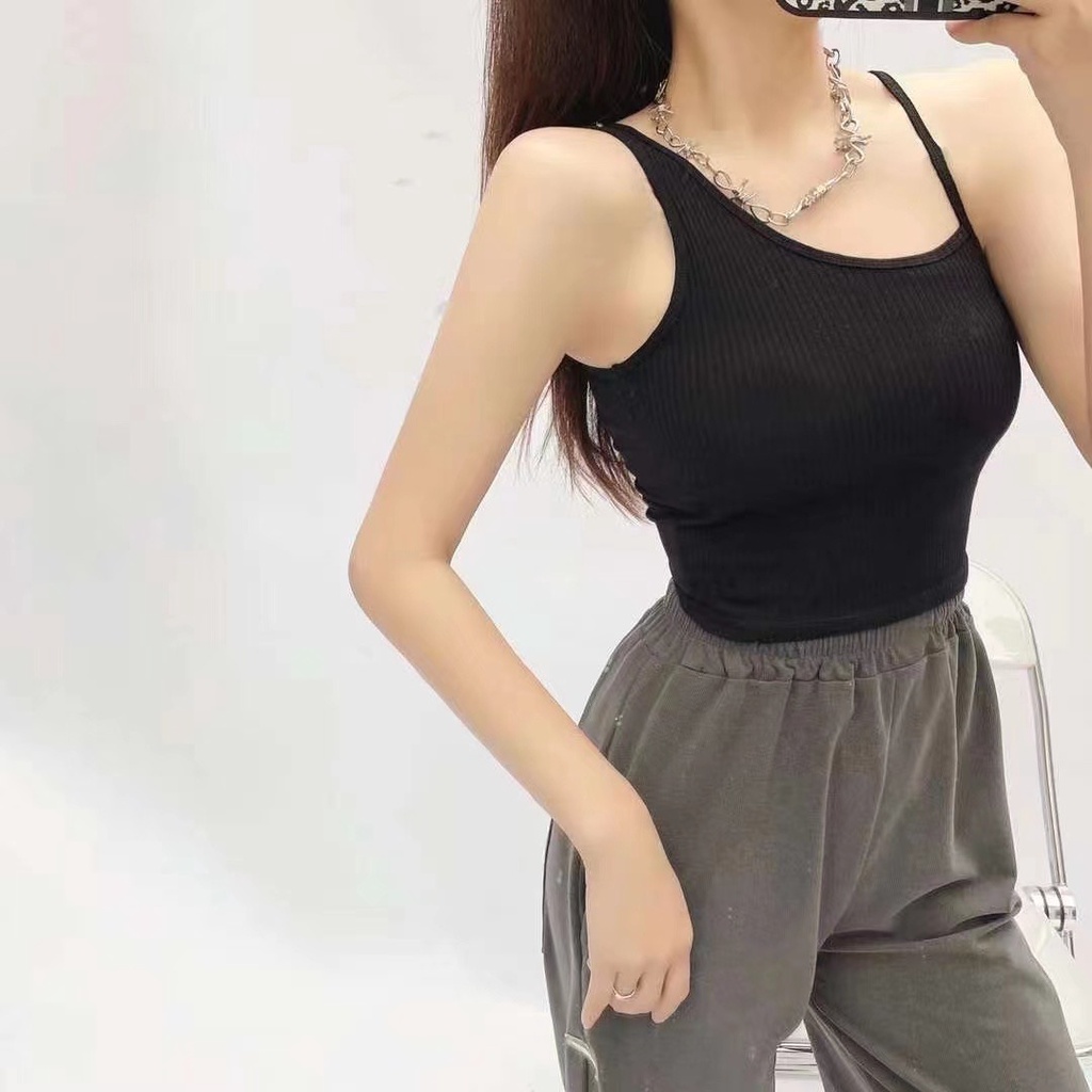 Sling hot girl one-piece with chest pad beautiful back outer wear inner ...