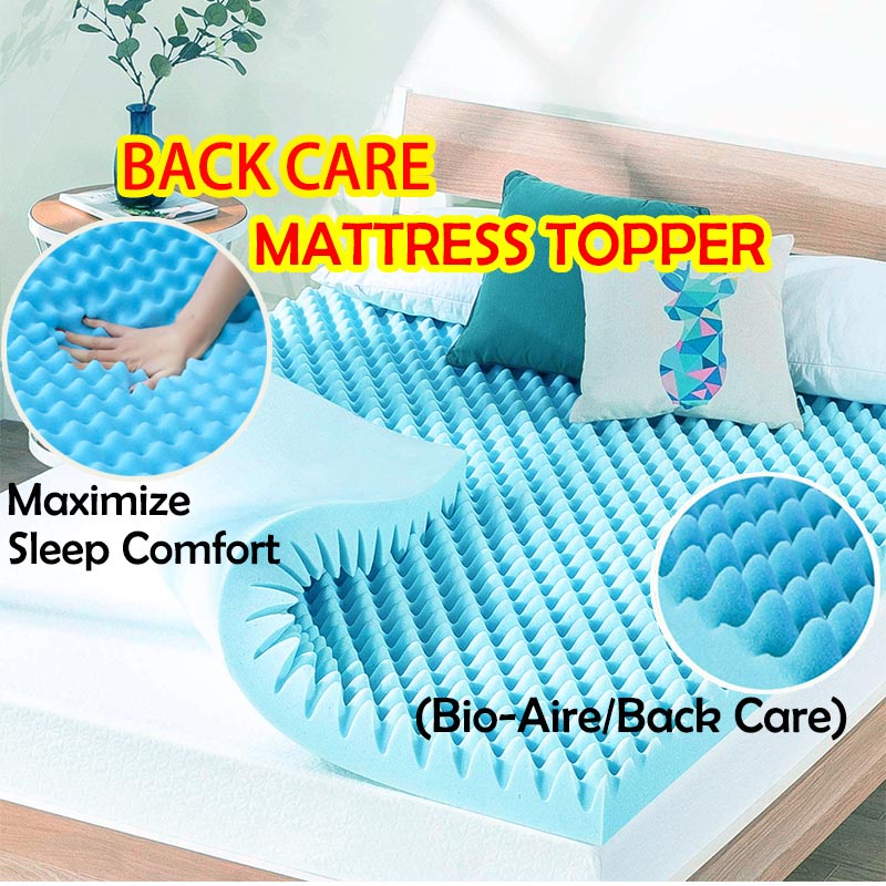 Back Care Foam Mattress (Bio-Aire/Back Care) Egg Mattress Soft and ...