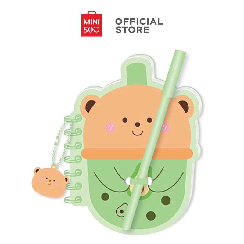 MINISO Milk Tea Series Wirebound Memo Pad 80 Sheets | Shopee Philippines