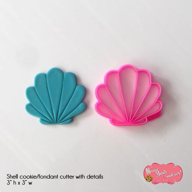 SEA SHELL WITH DETAILS COOKIE CUTTER | Shopee Philippines