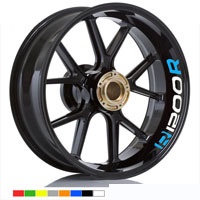 BMW R1200R New Motorcycle Tire Reflective Sticker Creative Wheel Rim ...