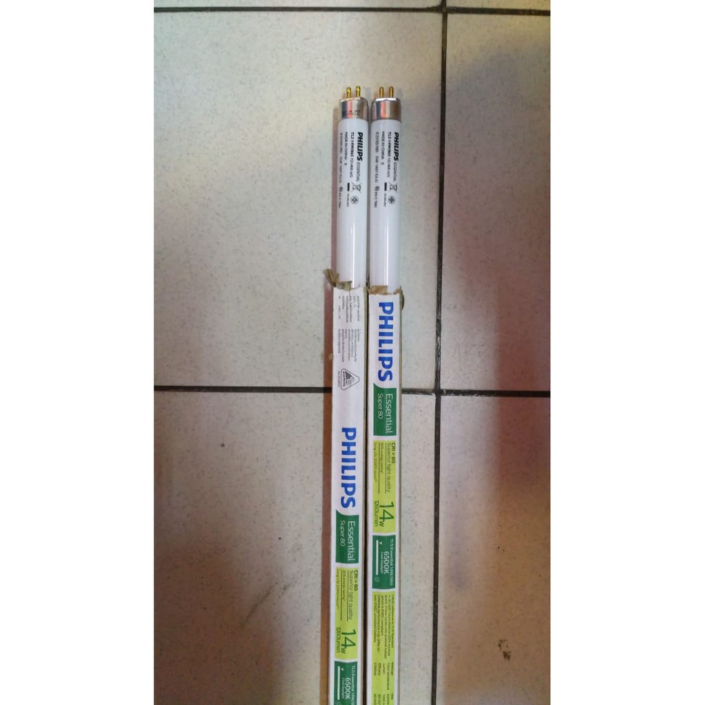 Philip ESSENTIAL T5 ESSENTIAL 14W Philips T5 TL Lamp 14 Watt | Shopee ...