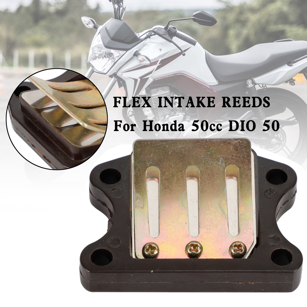 Reed valve For HONDA Genuine DIO SK50 MN AF27 DIO50 LEAD90 14100-GAH ...