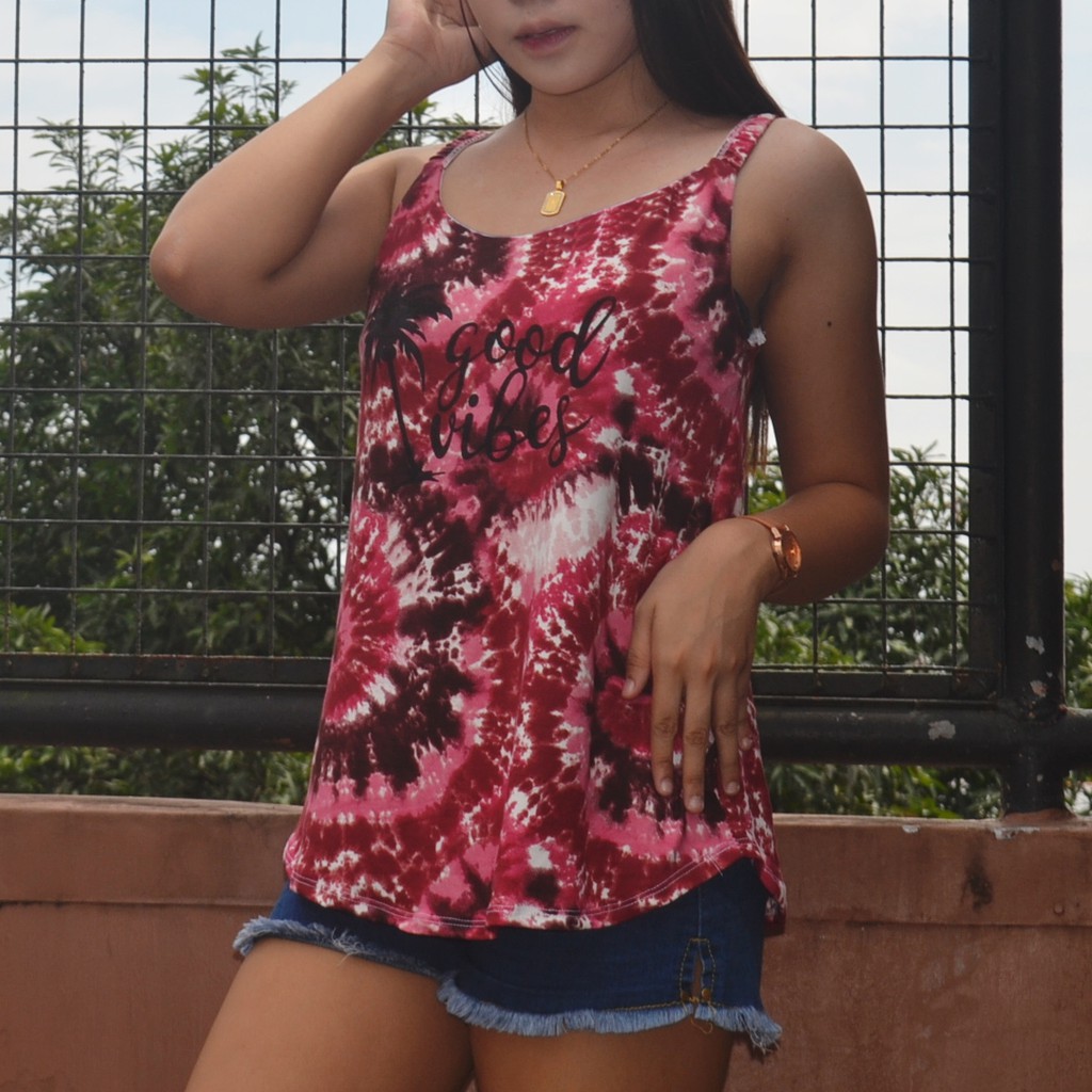 Sando for Women Cotton TIE DYE | Shopee Philippines