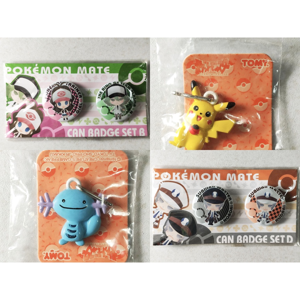 POKEMON KEYCHAIN AND PINS (JAPAN) | Shopee Philippines