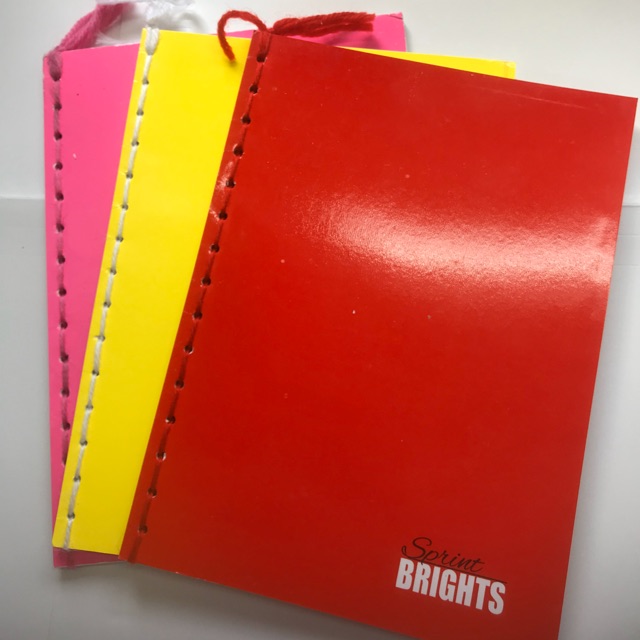 Spiral notebook with yarn neon colors (random brands) | Shopee Philippines