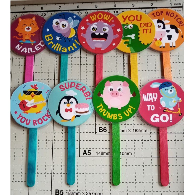 ESL Teaching Rewards- 9 Praises with popsticks | Shopee Philippines