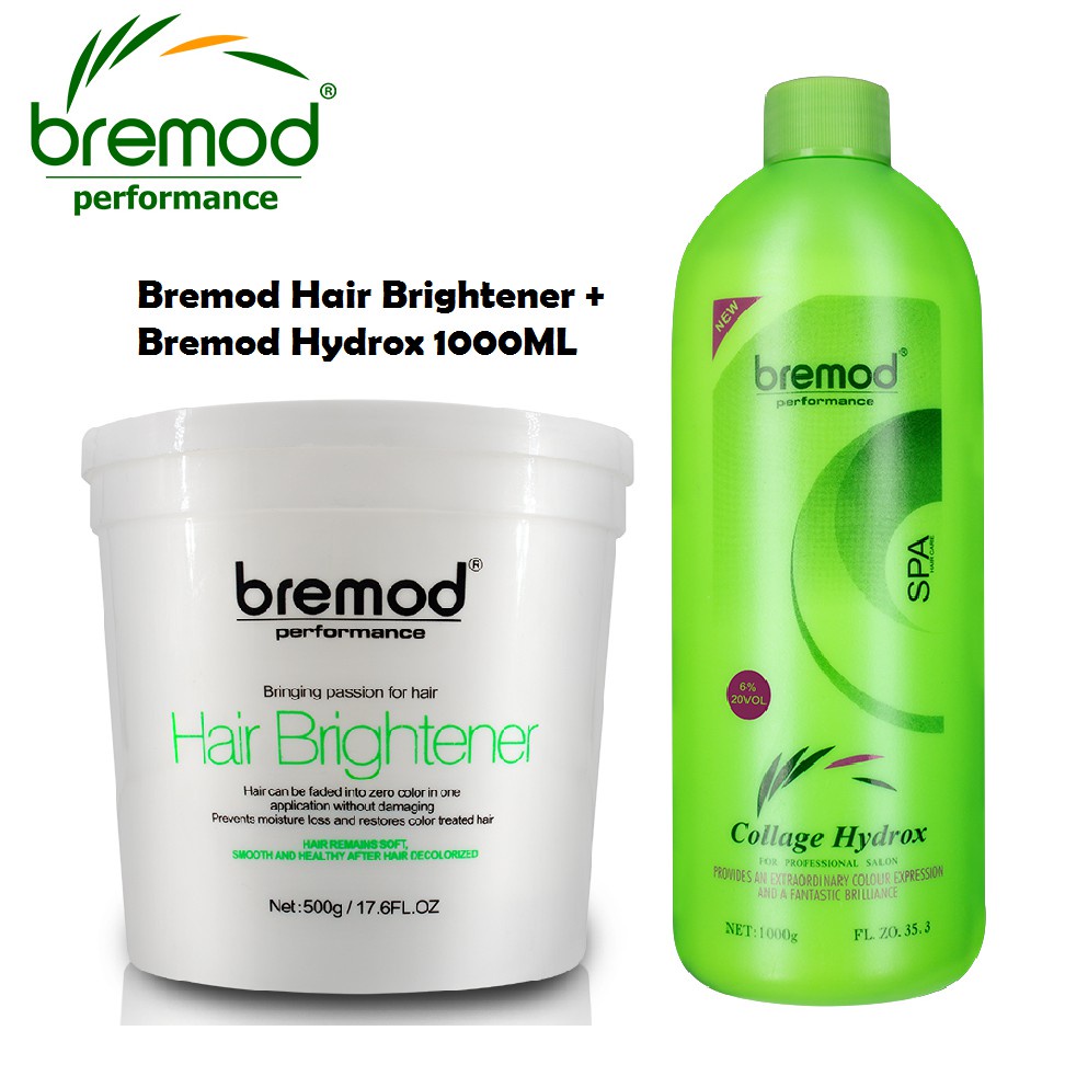 Hair Brightener Bremod Bleaching Powder White 500g with Bremod ...