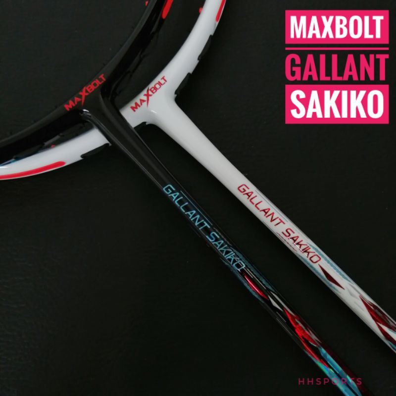 MAXBOLT Racket GALLANT SAKIKO HEAD HEAVY | Shopee Philippines